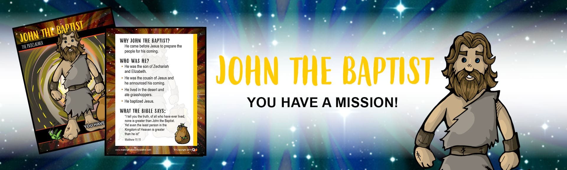 John the Baptist | Making the Bible Come Alive