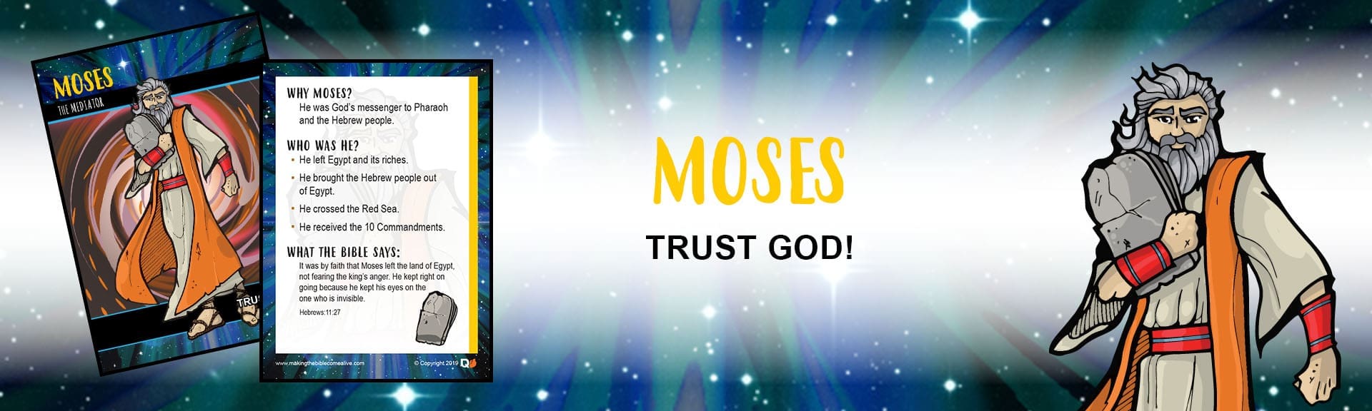 Moses man | Making the Bible Come Alive