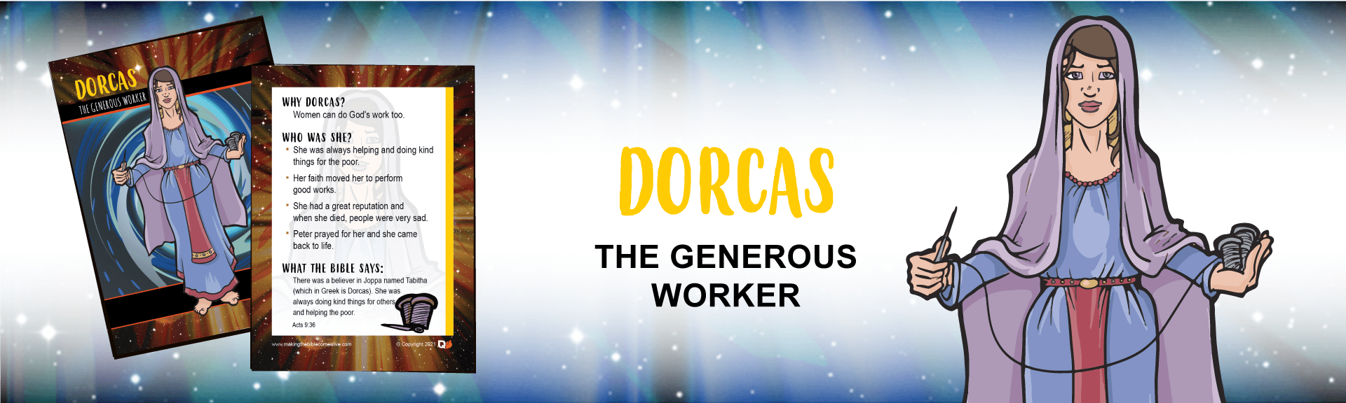 Dorcas | Making the Bible Come Alive